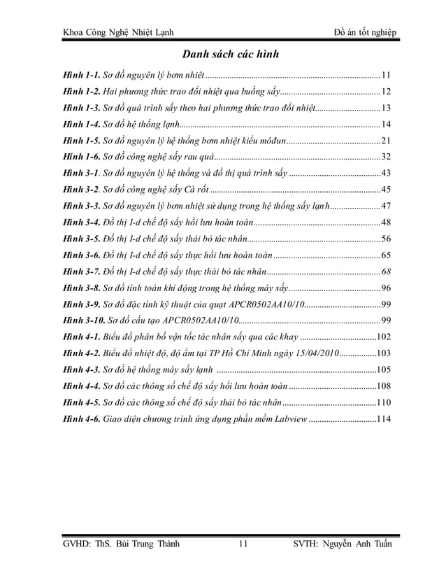 Đề tài: Nghiên cứu công nghệ sấy lạnh, tính toán, thiết kế, khảo nghiệm và xác định một số thông ...