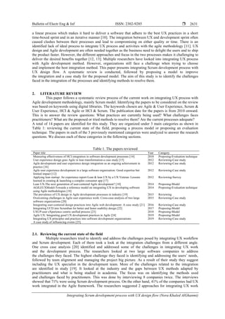 Integrating Scrum development process with UX design flow | PDF