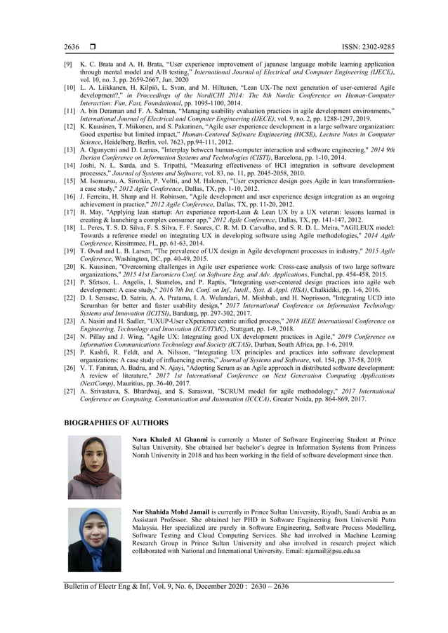 Integrating Scrum development process with UX design flow | PDF