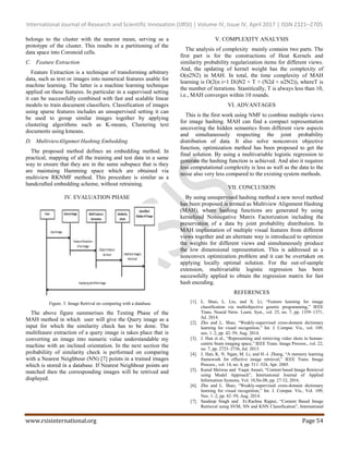 Efficient Image Retrieval by Multi-view Alignment Technique with Non Negative Matrix ...