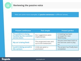 52 grammar-the-passive-voice | PPT
