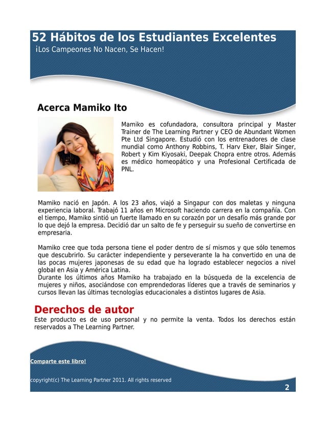 52 habitos-de-los-estudiantes-exitosos | PDF
