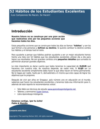 52 habitos-de-los-estudiantes-exitosos | PDF