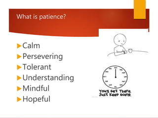 Patience | PPTX