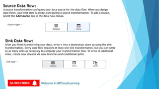 52- Source and Sink Data flow in Azure Data Factory.pptx