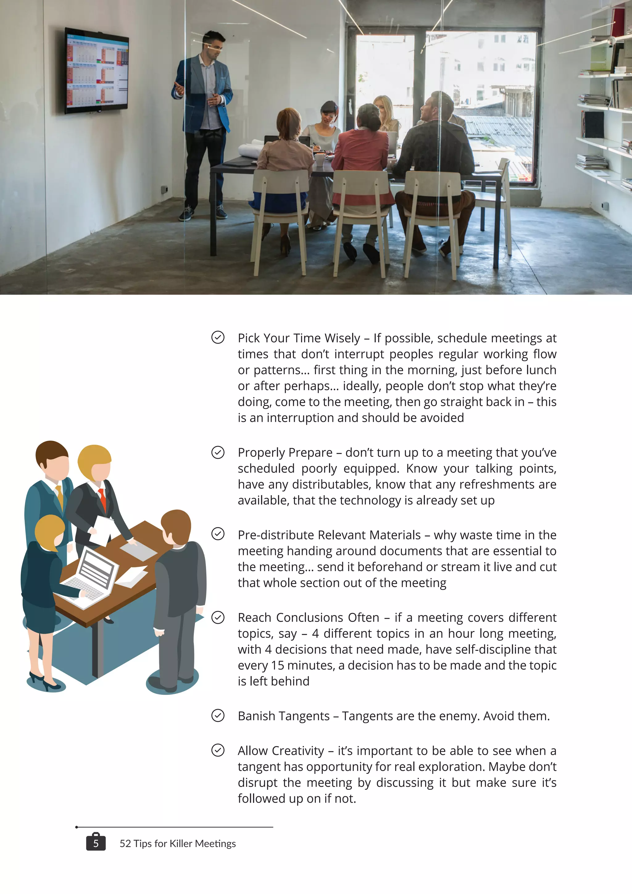 52 Tips for Killer Meetings | PDF