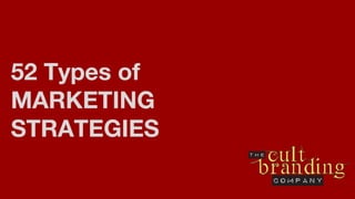 52 Types of Marketing Strategies | PDF