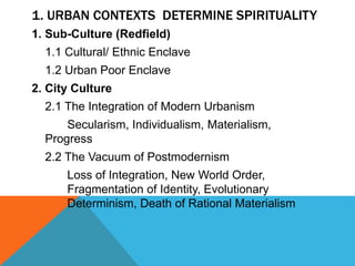 520-12 Urban Spirituality | PPTX