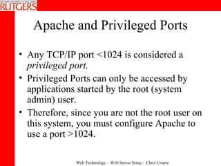 Apache Web Server Setup 2 | PPT