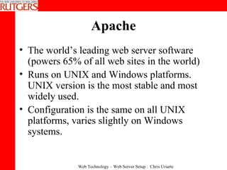 Apache Web Server Setup 2 | PPT