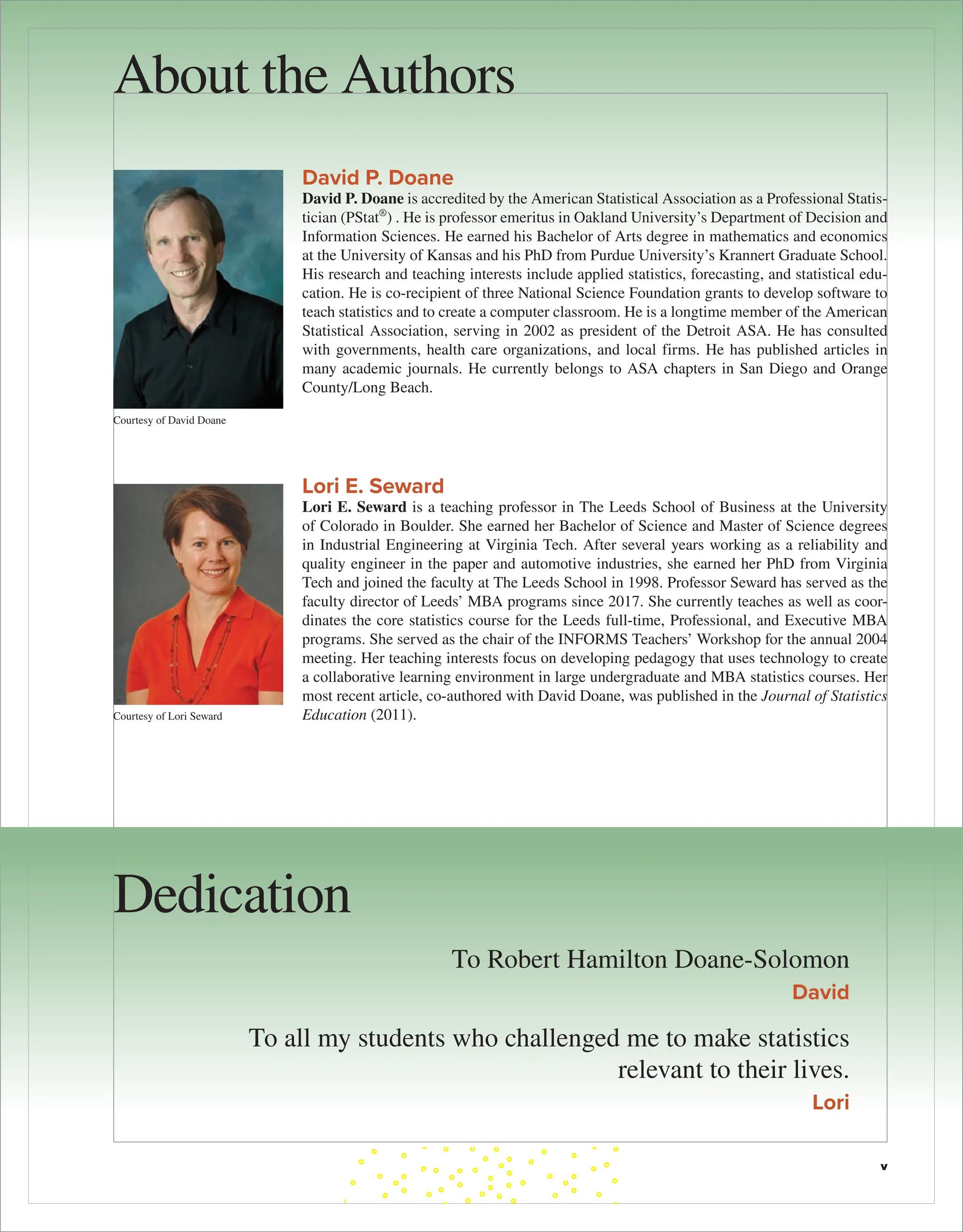 Applied Statistics in Business and Economics, 7e ISE 7th Edition David ...