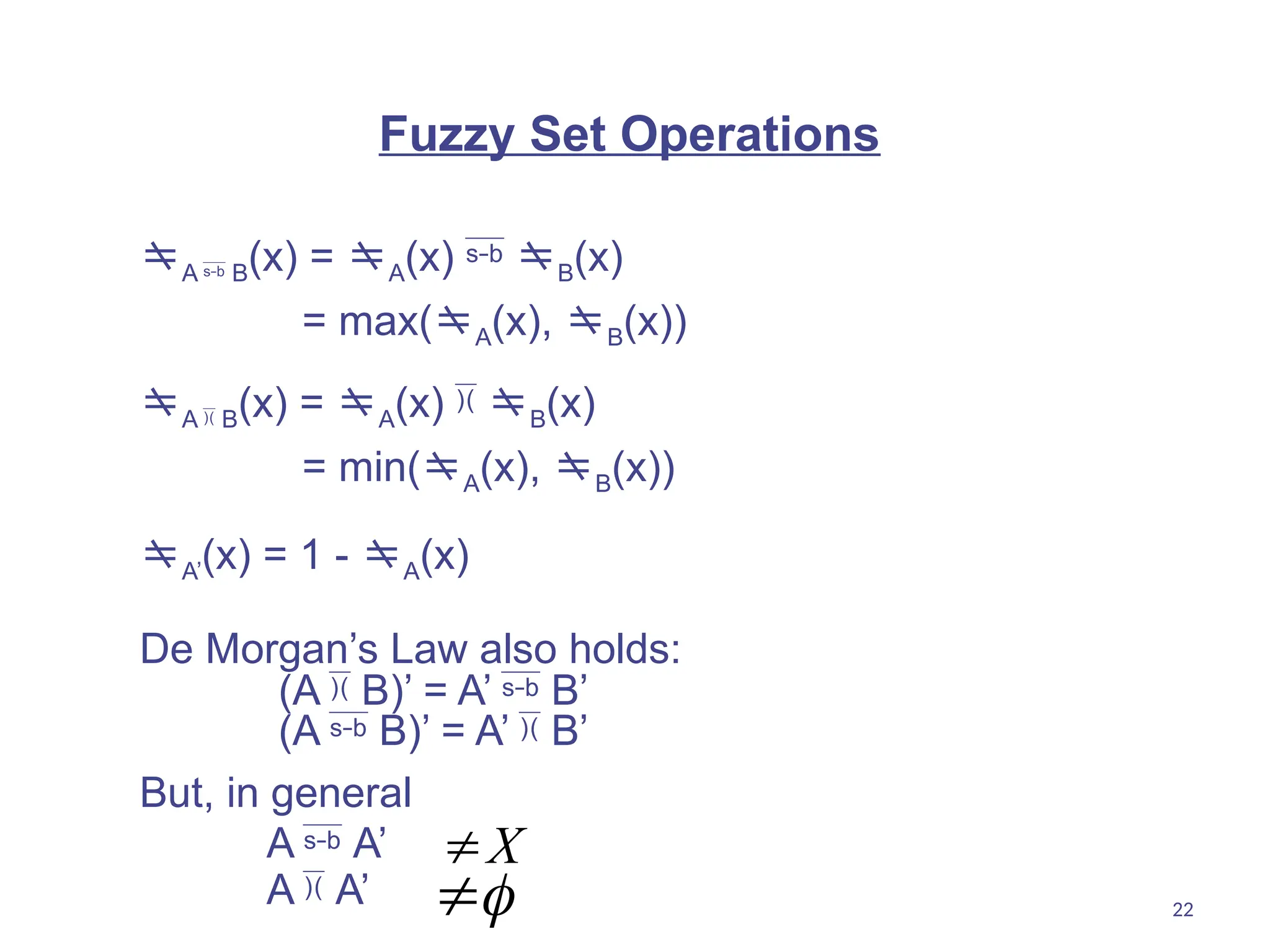 Introduction to Fuzzy set Theory and Fuzzy control | PPT