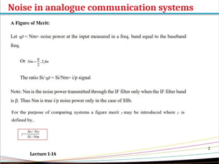 Communications Systems Analogue Angle Modulation | PPT