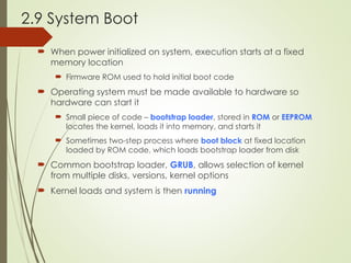 operating system structure part-ii for system calls | PPT