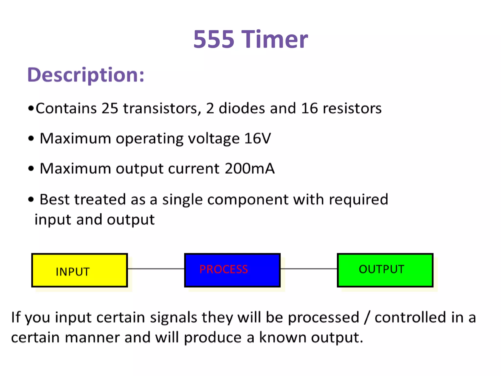 555 IC Timer | PPT