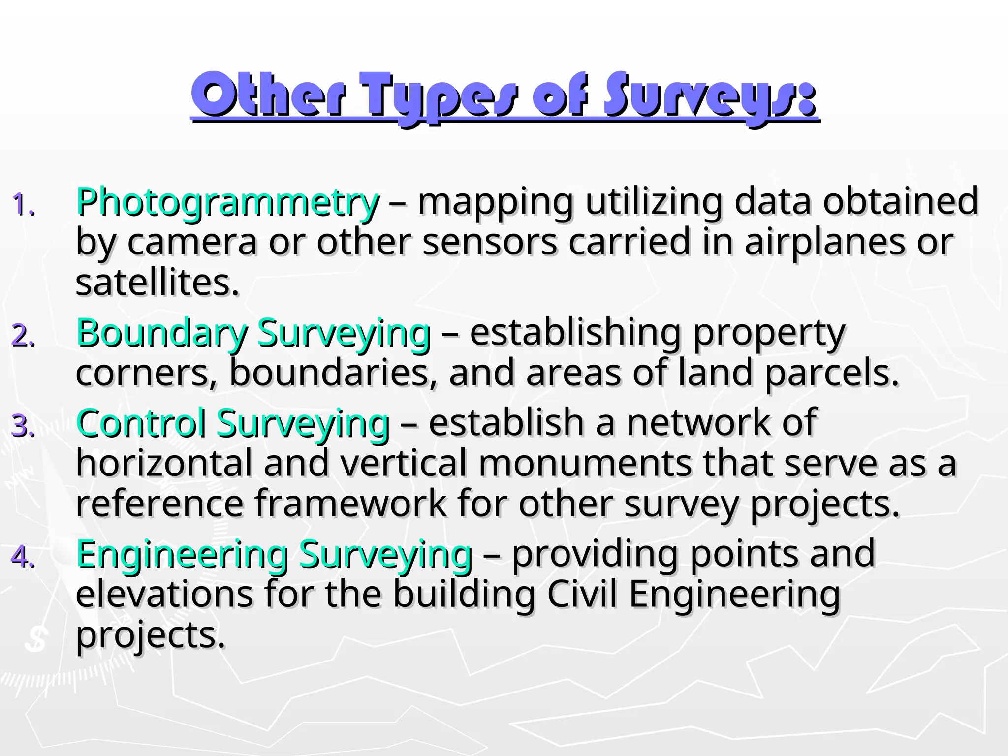 An introduction to Engineering Survey and its application with latest ...