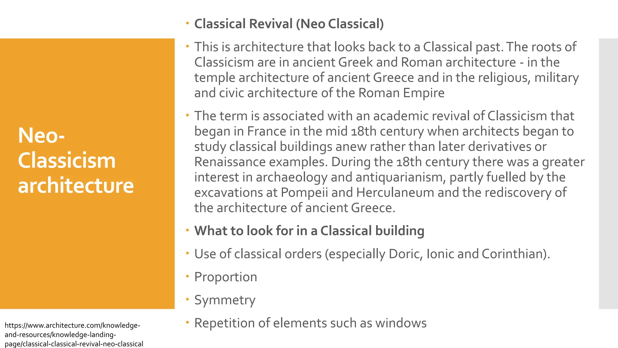 Theory of architecture, history and framework | PPTX | Interior ...