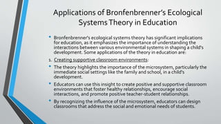 5201 Ecological Theory In Education.pptx