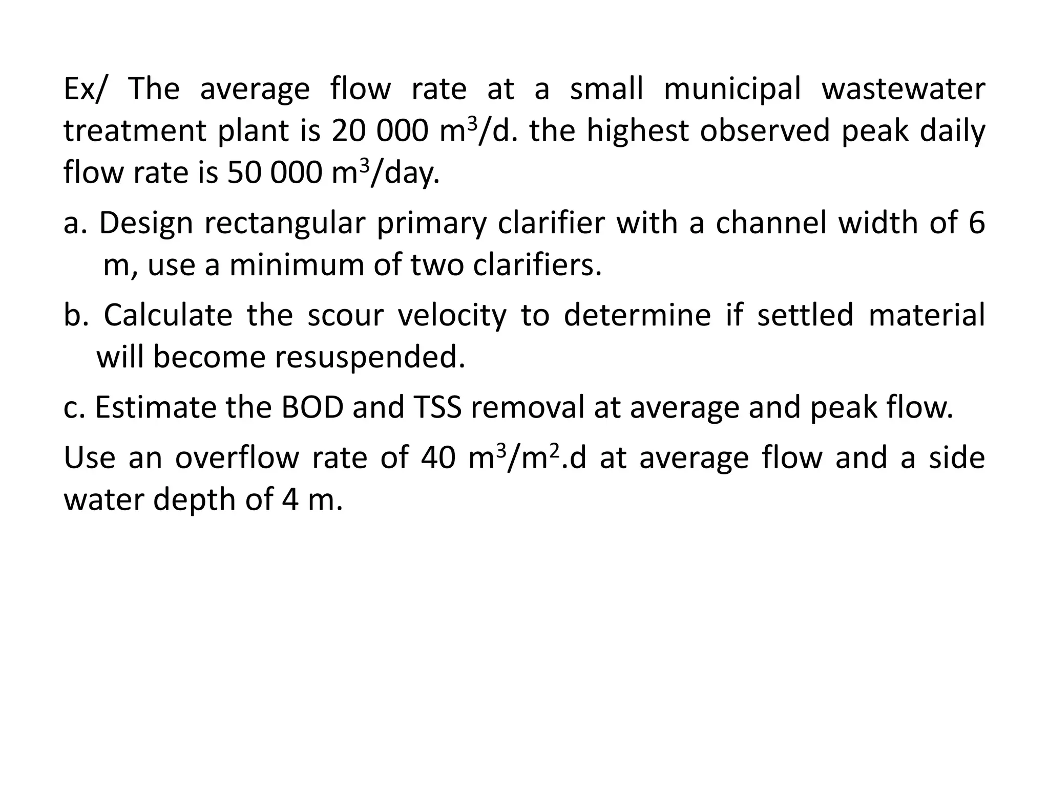 Design criteria for Primary Clarifier.pptx