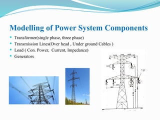 Power system analysis notes PPT ,pu methods, reactance diagram | PPTX