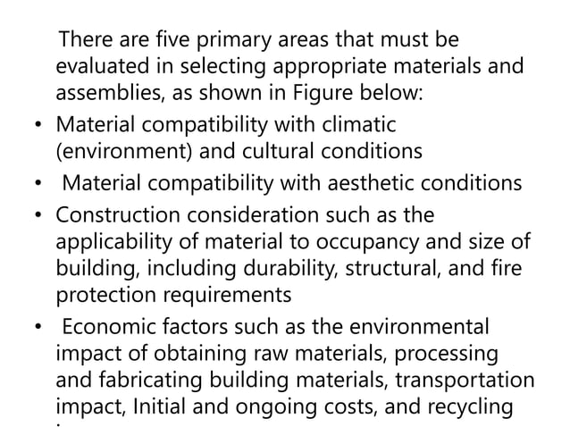 Introduction to Building Materials | PPT