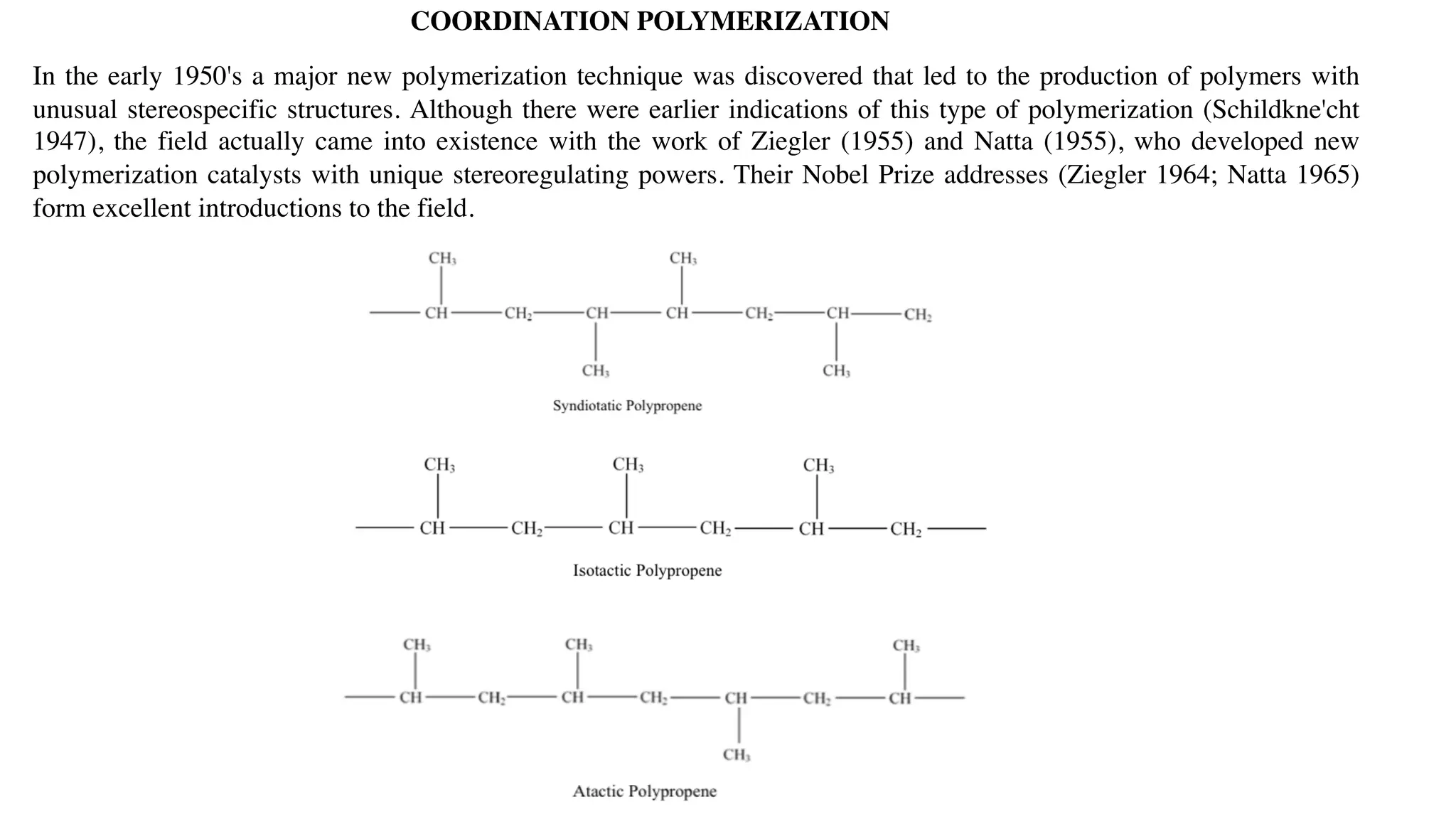 Catalytic polymerization and types of polymerization | PDF