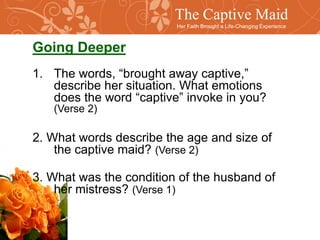 5_2021_WMED_PPT_TheCaptiveMaid-Lesson8.ppt | Christianity | Religion ...