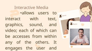 Interactive and manipulative media literacy | PPTX