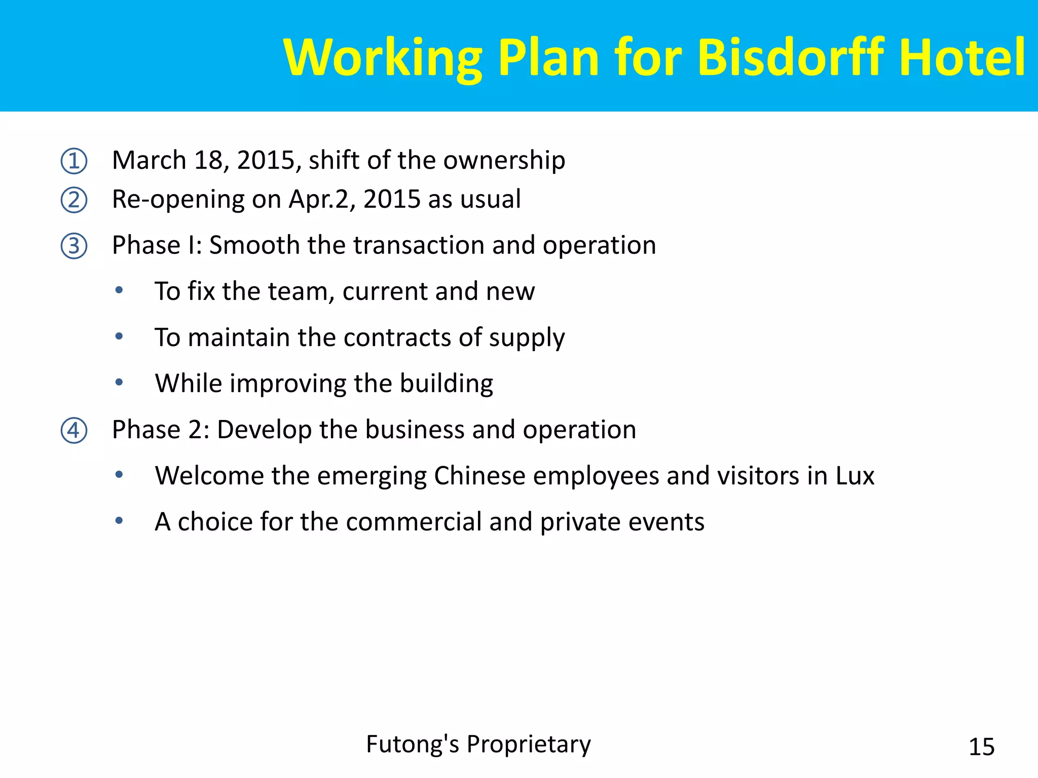 Futong Brief-2015-03-ENG | PPT
