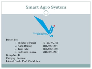 Smart Agro System | PPTX