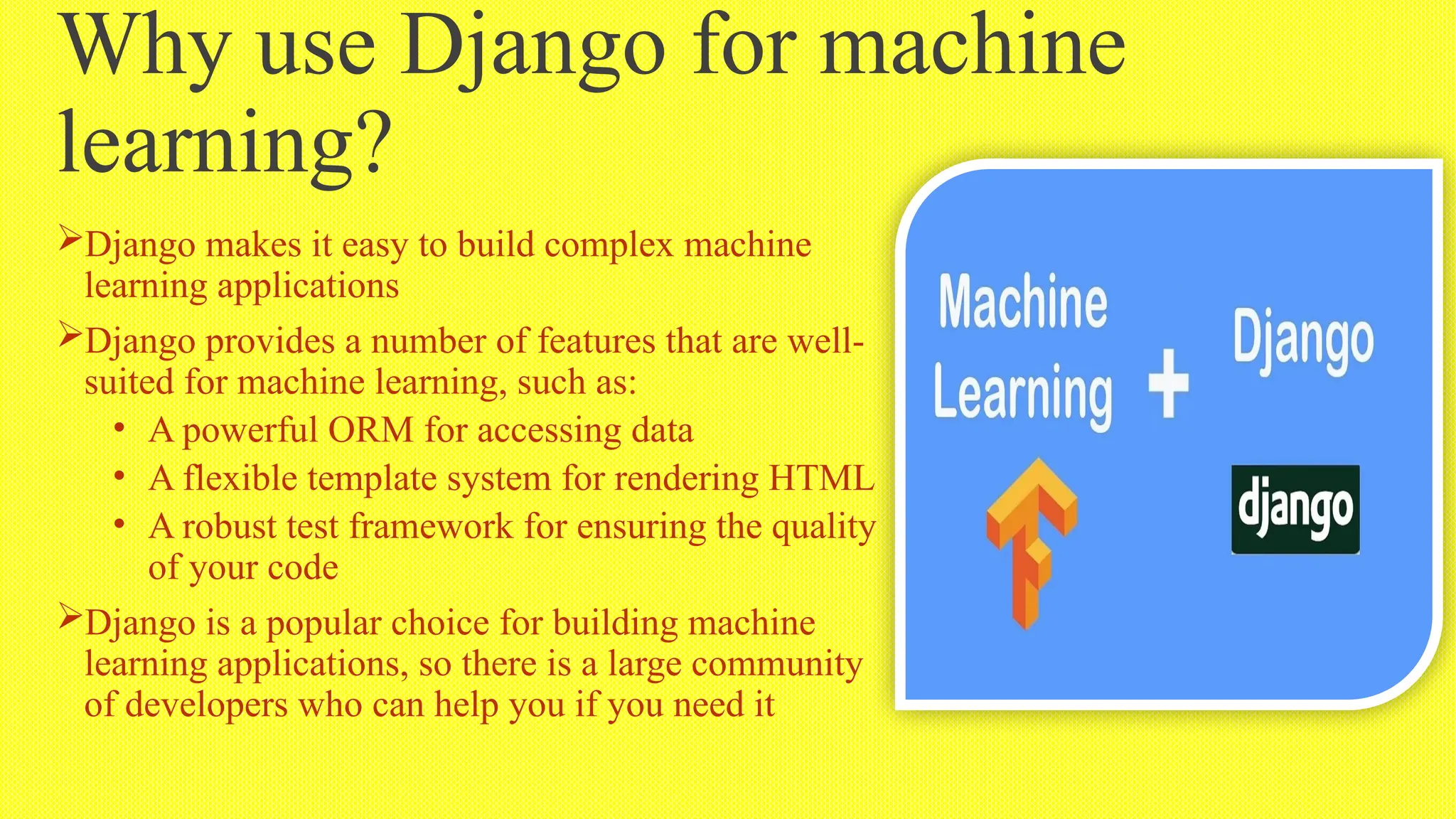 Django and machine learning importance.pptx