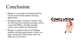 Django and machine learning importance.pptx