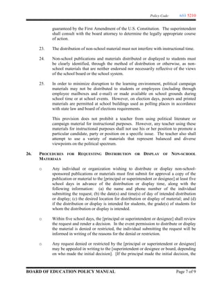 5210 distribution and display of non school material | DOCX