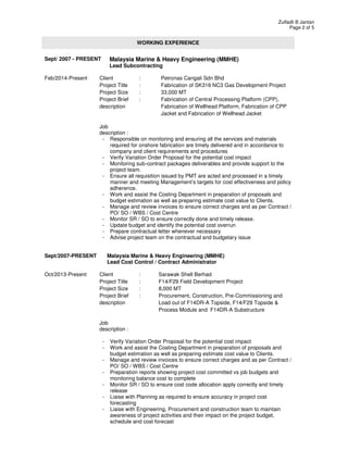 Zulfadli Bin Jantan (2015) | PDF