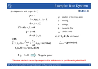 MATHEON Center Days: Index determination and structural analysis using Algorithmic ...