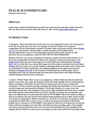 52131283 psalm-10-commentary | PDF