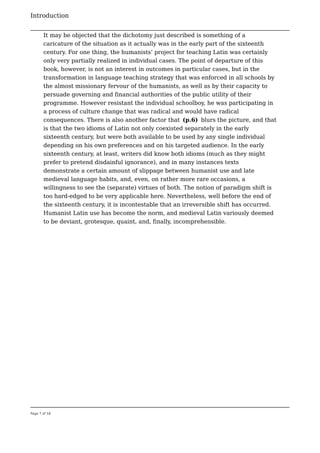 Renaissance Truth And The Latin Language Turn Ann Moss | PDF