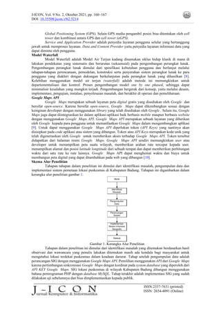 SISTEM INFORMASI GEOGRAFIS PEMETAAN LOKASI PUSKESMAS MENGGUNAKAN GOOGLE MAPS API DI KABUPATEN ...