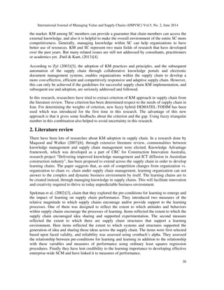 A New Fuzzy DEMATEL-TODIM Hybrid Method for evaluation criteria of Knowledge management in ...