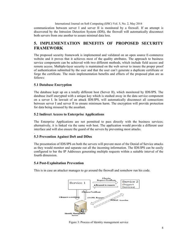 Designing A Logical Security Framework for E-Commerce System Based on SOA | PDF