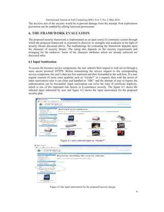 Designing A Logical Security Framework for E-Commerce System Based on SOA | PDF