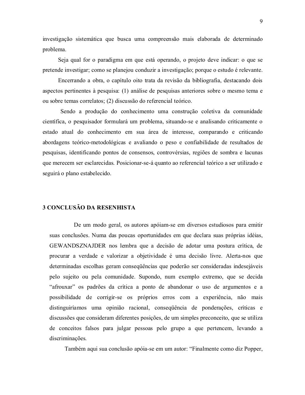 Modelo De Resenha Pela Abnt - FDPLEARN