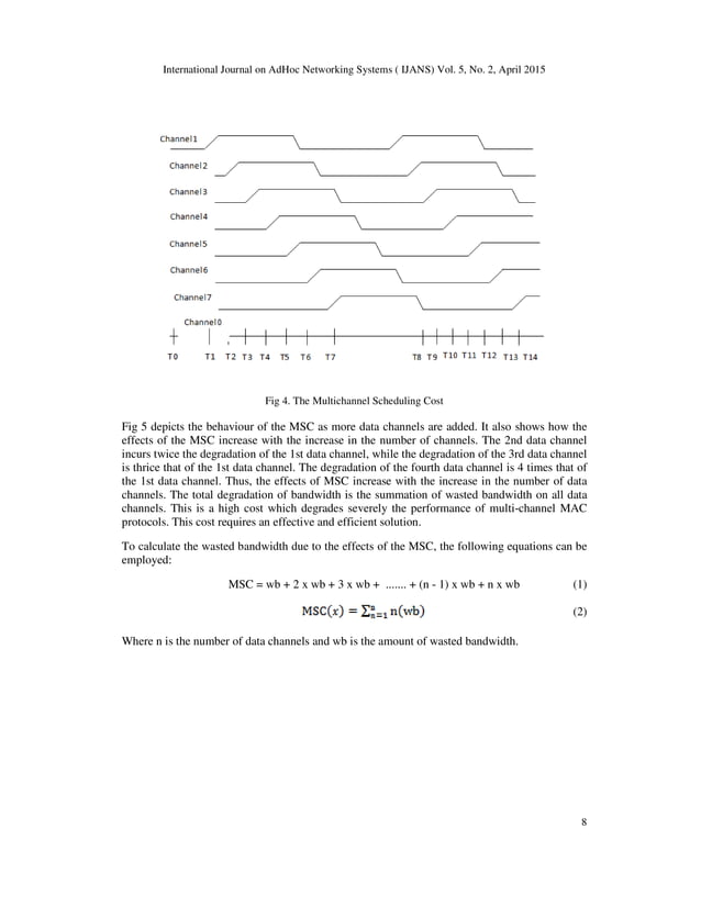 Addressing the Multichannel Selection, Scheduling and Coordination Cost | PDF