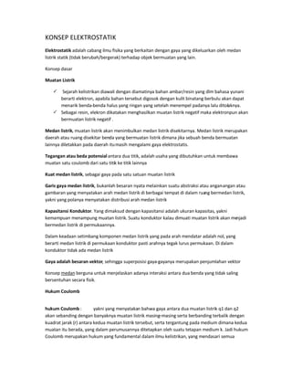 52165275 konsep-elektrostatik | PDF