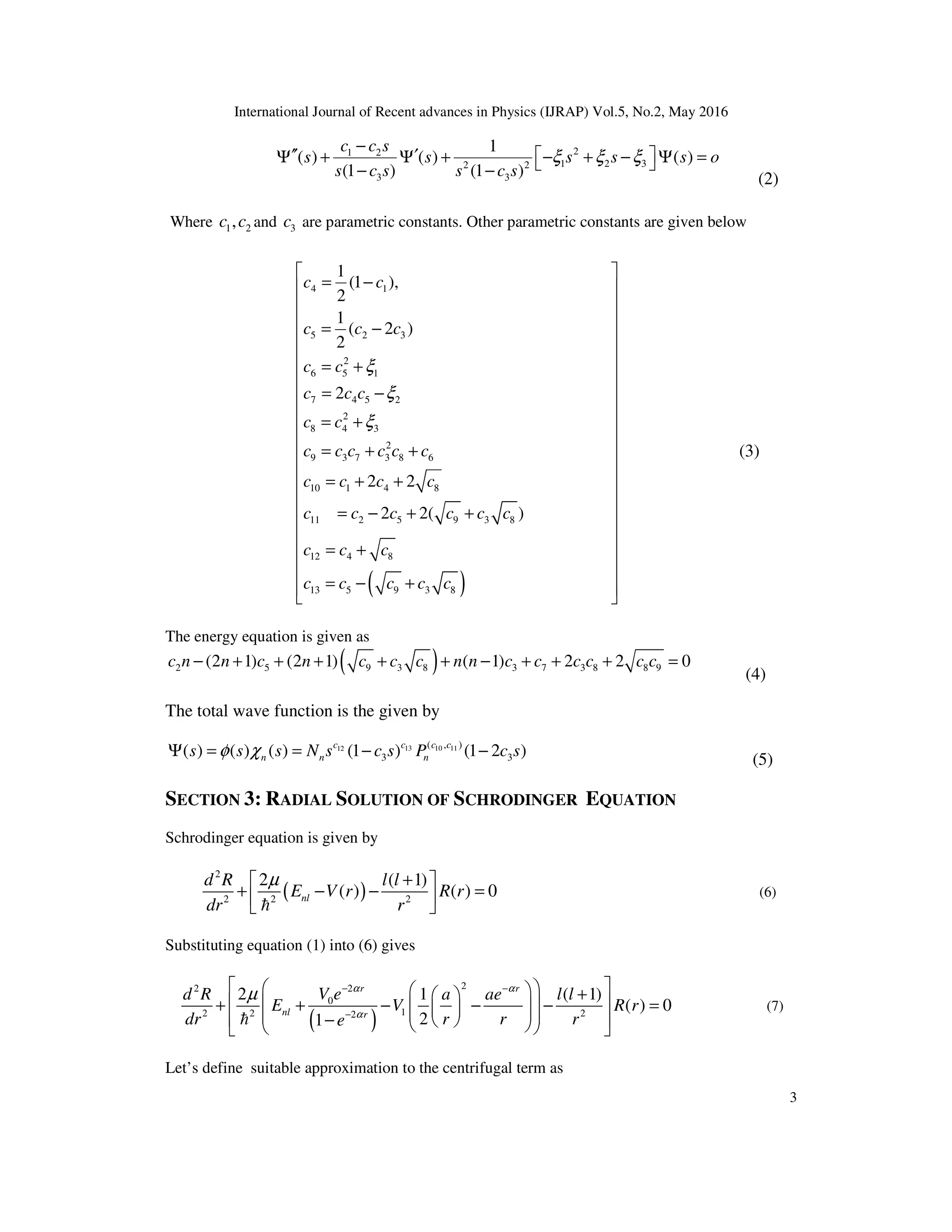 Bound State Solution to Schrodinger Equation with Hulthen Plus Exponential Coulombic Potential ...