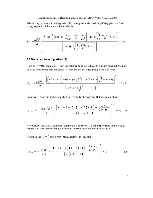 Bound State Solution to Schrodinger Equation with Hulthen Plus Exponential Coulombic Potential ...