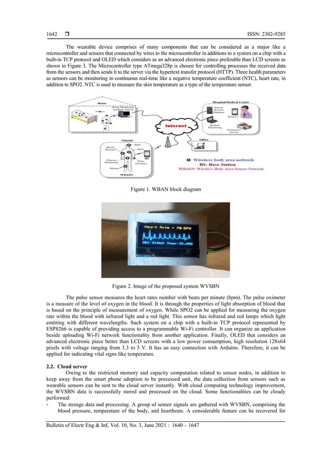 A remote patient monitoring based on WBAN implementation with internet of thing and cloud server ...