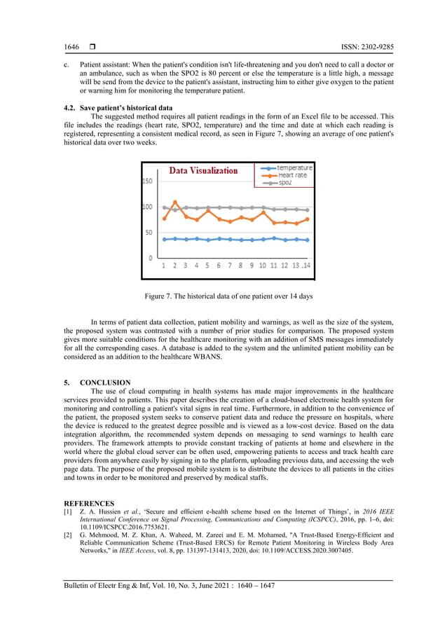 A remote patient monitoring based on WBAN implementation with internet of thing and cloud server ...