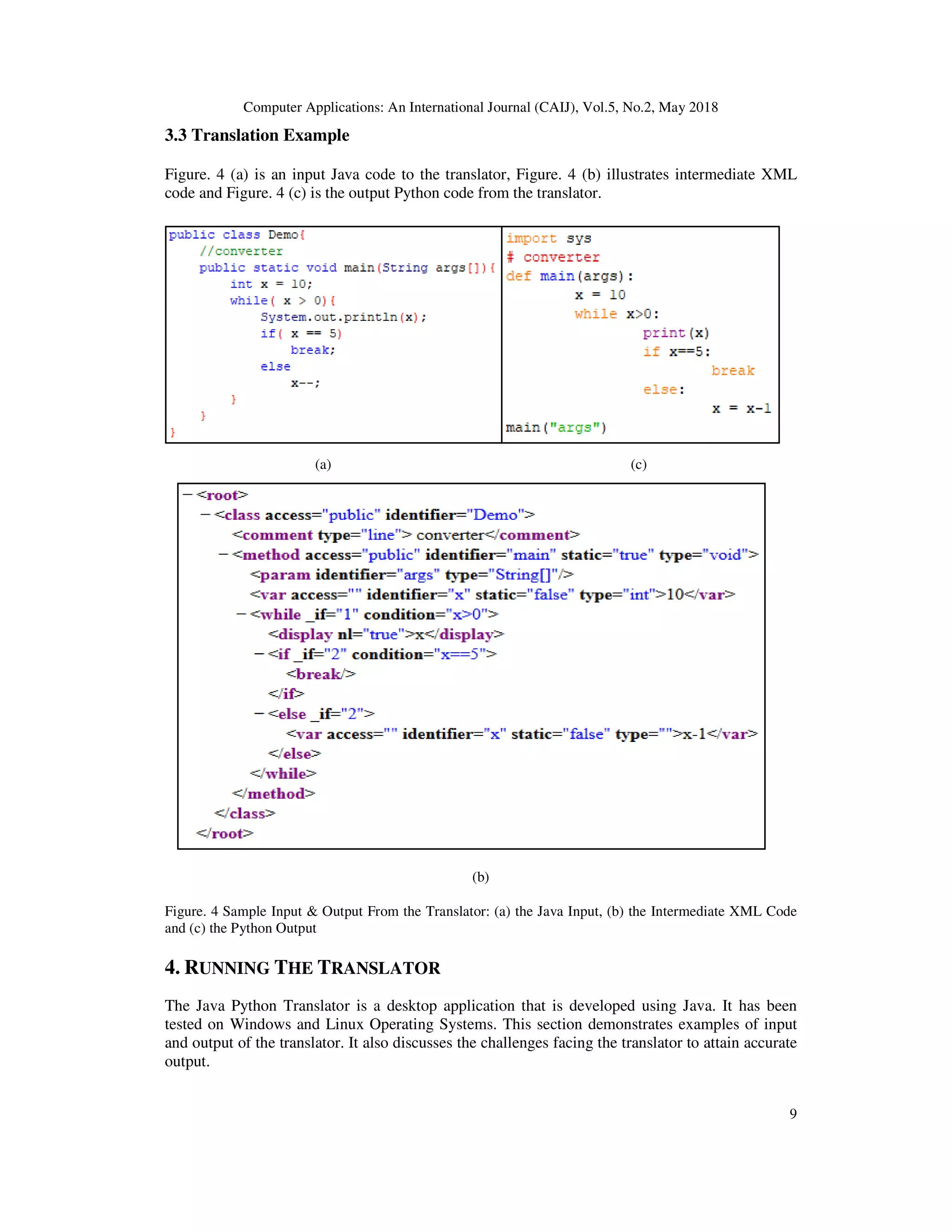 JPT : A SIMPLE JAVA-PYTHON TRANSLATOR | PDF