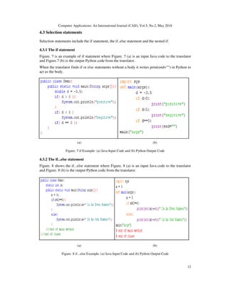 JPT : A SIMPLE JAVA-PYTHON TRANSLATOR | PDF